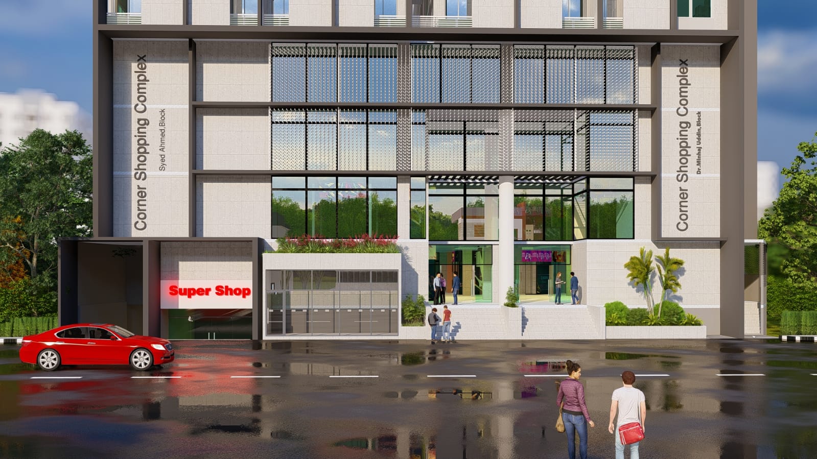 Corner Shopping Complex (Comilla Road) – Corner Developer and Travels